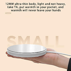 55° Thermostatic Coffee Mug Warmer for Desk - Smart Gravity-iIduction Auto On/Off Coffee Cup Warmer Cup Heater for Office, Suit for All Kinds of Mug - Gifts Coffee Lovers for Women Man