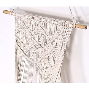 Stuffed Animal Net or Hammock Macrame Toy Display Wall Hanging Net for Plush Toy Storage Boho Nursery Bedroom Decor Stuffy Animal Toy Organizer