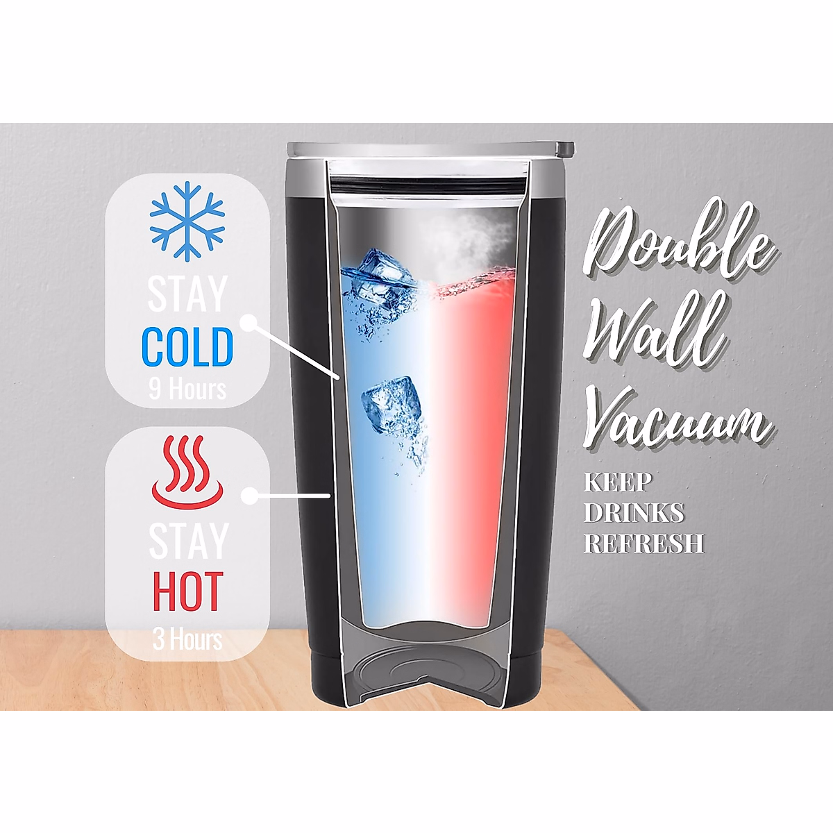 Onebttl Riding Instructor Gifts, Riding Instructor Thank You Gifts, 20oz/590ml Stainless Steel Insulated Tumbler with Lid - for Birthday, Christmas