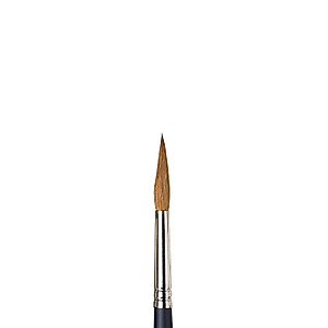 Winsor & Newton Professional Watercolour Sable Brush, Pointed Round #8