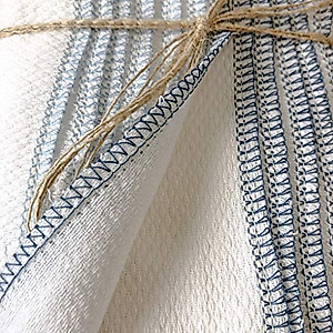 Winter Chill in Blue 1 dozen Paperless Towels on Bright White