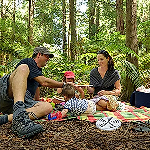 Tkocisa 4 Pack Mosquito Coil Holders, Sandalwood Coil Holder Mosquito Coil Incense Burner with Cover for Outdoor Use, Deck, Patio, Pool Side, Camping, Hiking and Fishing