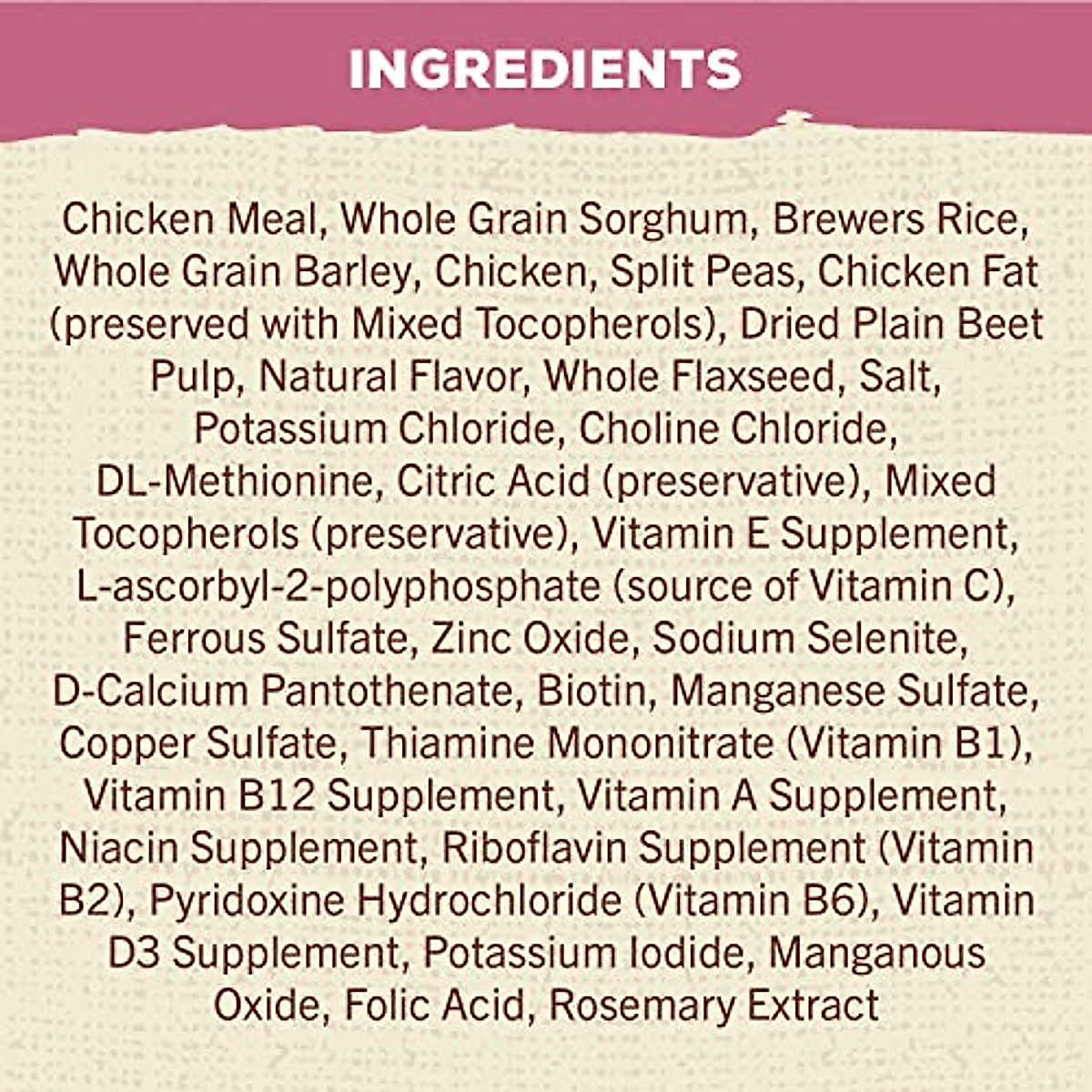 NUTRO MAX Adult Mini Chunk Recipe Dry Dog Food With Farm-Raised Chicken, 25 LB Bag