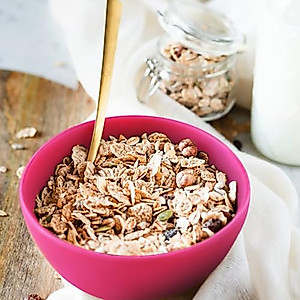 Goalfly 12 Pcs Silicone Mixing Bowls Set, Size 0.14, 0.27, 0.49 QT, Flexible Silicone Bowls for Kitchen, Non Stick Silicone Bowls for Melting Chocolate, Icing, Cooking, Prepping Food