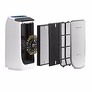 Rowenta XD6065 Active Carbon Filter Odor Eliminator for PU4020 Intense Pure Air Bedroom Auto Purifier