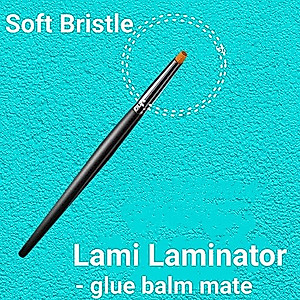 Lash Lift Tool Y Brush Replacement Soft Lami Laminator Brush for Brushing Glue Balm Collecting Lashes Neatly On The Silicone Perm Shields Reusable Eyelash Lifting Brushes More Than 100 Usages