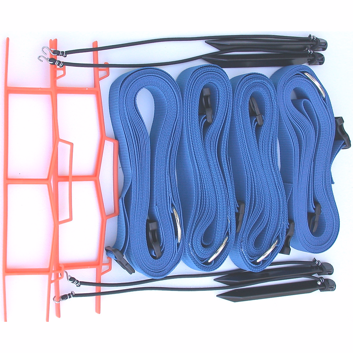 Home Court 2-inch Adjustable 8-meter Sand Court Line - M819AS (Blue)