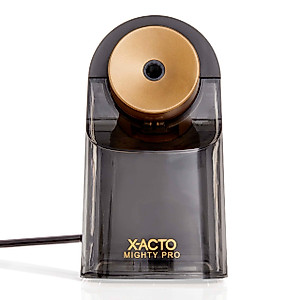 X-ACTO® Mighty Pro™ Electric Pencil Sharpener, Black