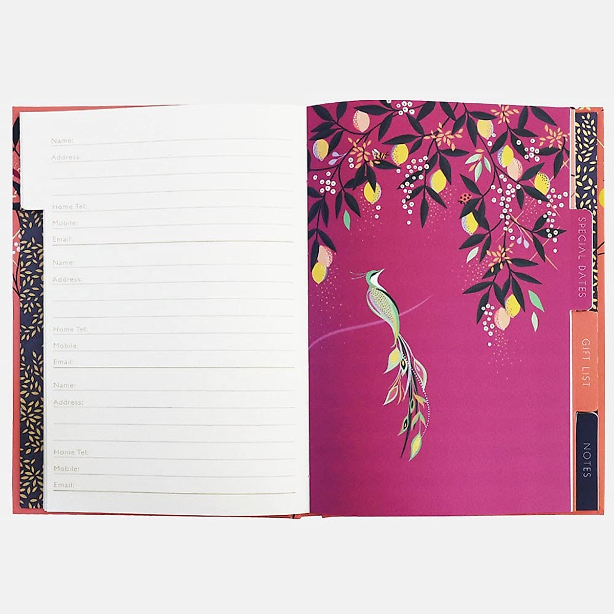 Portico Designs LTD Sara Miller London - Orchard Collection, 6 x 8-Inch, Address Book