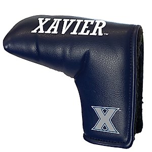 Team Golf NCAA Xavier Tour Blade Putter Cover, Fits Most Blade Putters, Scotty Cameron, Taylormade, Odyssey, Titleist, Ping, Callaway