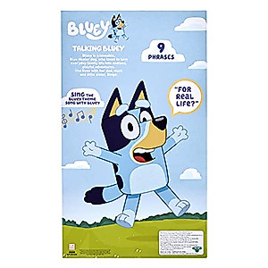 Bluey SFX Plush, Feature Plush, Interactive Plush, Talking Plush, 13" Plush,17143