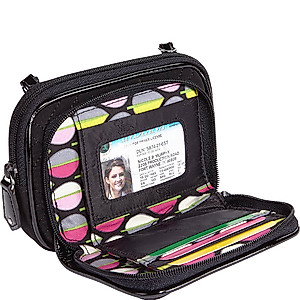 Vera Bradley On the Square Wristlet (Deep Pink)