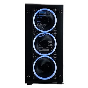Empowered PC Stratos Micro Gaming Desktop - NVIDIA GeForce RTX 4090, Intel 24-Core i9-13900KF Processor, 64GB DDR5 RAM, 2TB NVMe SSD + 6TB HDD, WiFi, Windows 11 - Liquid Cooled RGB Gamer Computer