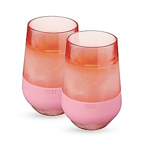 Host Freeze XL Cooling Cups, 12oz Set of 2 Insulated Freezable Tumbler, Mothers Day Gifts for Mom, Gifts for Women, Birthday Gifts for Mom, Blush