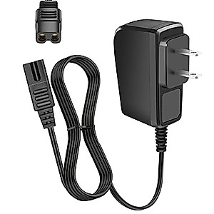2V 1A Rapid Charger Adapter for Wahl Shaver Shaper Trimmer 8061 8163 8786-1001 4000 4400 7035 7339 7356 7357 7367-200 7367-500 7029 7035 7060-700 5 Star Series Replacement Whal Clipper Power Cord