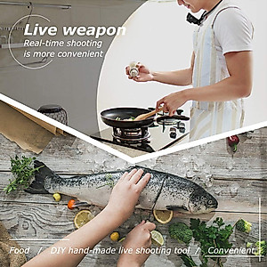 Taisioner POV/VLOG Smartphone Selfie Neck Mount Strap for GoPro AKASO DJI Osmo Action Camera and Smart Phone Video Record Accessories