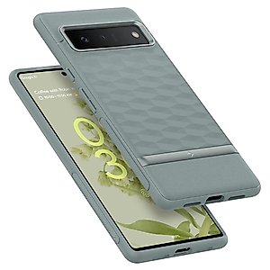 Caseology Parallax Protective Case Compatible with Google Pixel 6 Pro Case (2021) - Sage Green