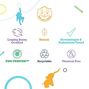 Adorable Baby Natural Diaper Rash Ointment, EWG Verified™ for Safety, Contains Hydrature™ for Added Moisturization, 3 oz.