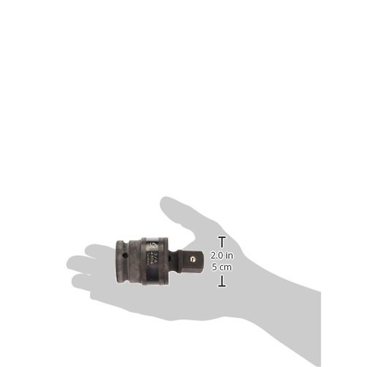 Sunex 4304, 3/4 Inch Drive, Universal Impact Joint, Cr-Mo Steel, Radius Corner Design, Flexible, Meets ANSI Standards