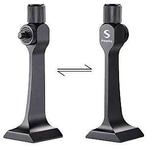 Staoptics Binocular Tripod Adapter Quick Release with 38mm Mounting Base 1/4-20 Inch Thread Removable Accessories for 8x42 10x50 12x60 15x56 15x60 15x70 20x60 25x70 Roof and Porro Binoculars.