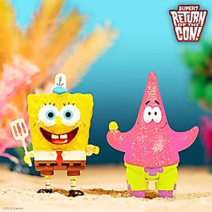 Spongebob Squarepants Reaction - Spongebob and Patrick BFF 2-Pack (Glitter)