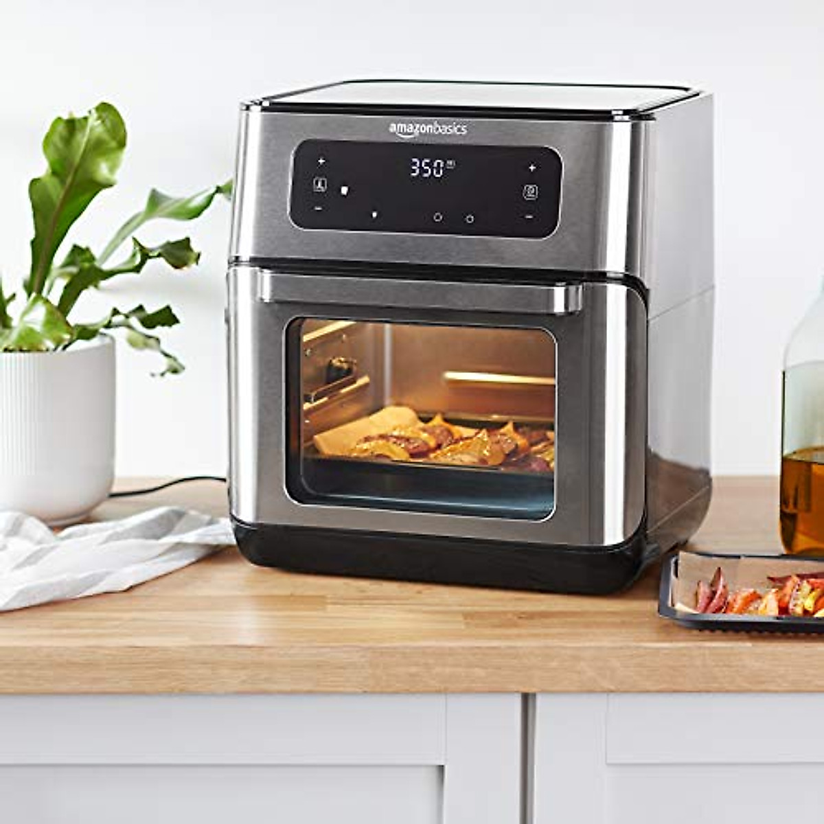 Amazon Basics 1500 Watt Large Capacity Air Oven With Accessories