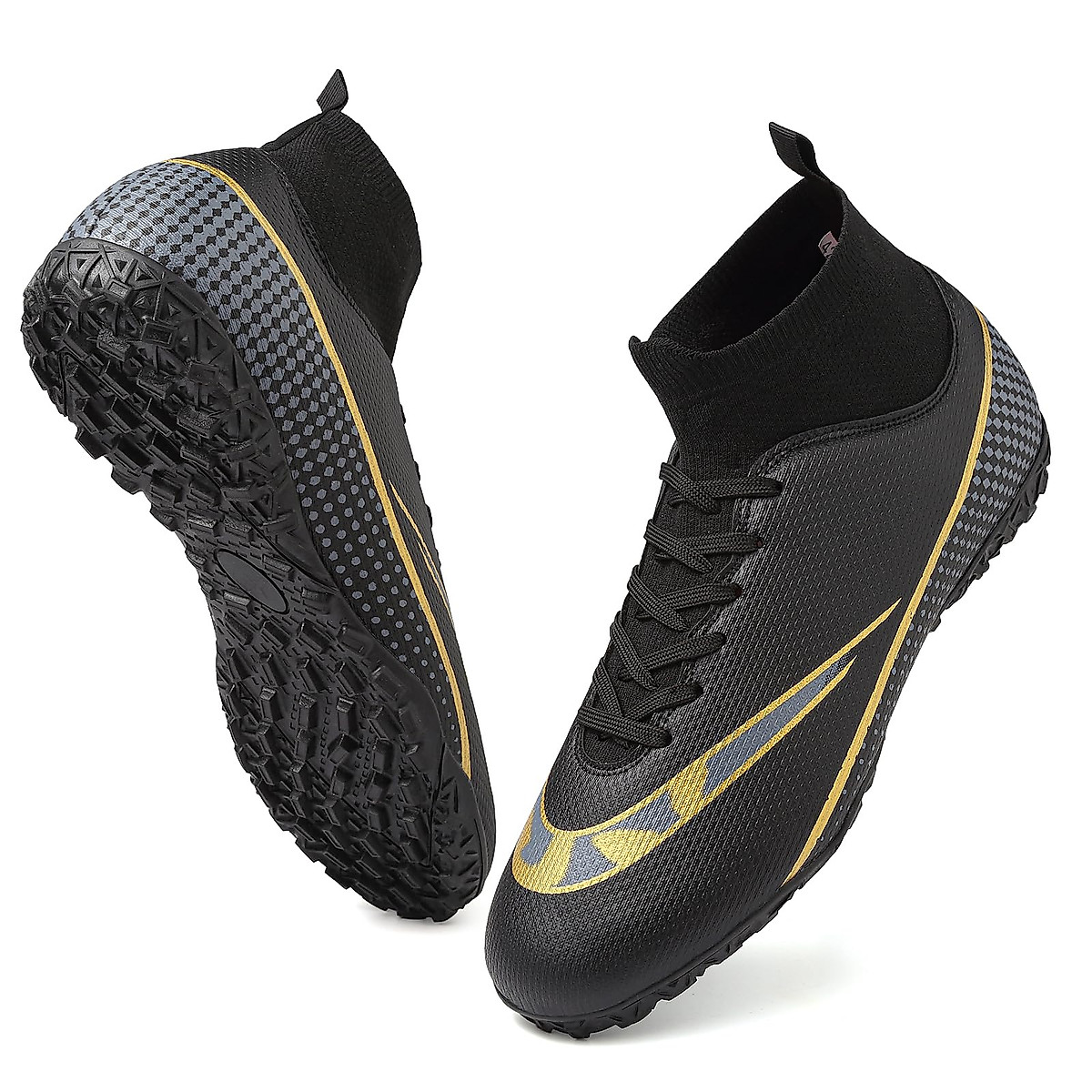 Mens Soccer Cleats Women Football Cleats Indoor Soccer Shoes Tacos de Futbol para Hombre Football Shoes for Big Boy Zapatos de Futbol para Hombres Futbol Futsal Shoes Football Boots TF