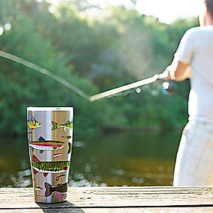 Tervis My Kids Have Paws Stainless Steel Tumbler with Clear and Black Hammer Lid 20oz, Silver