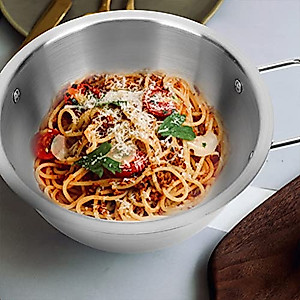 YARNOW Camping Stove Pots Korean Ramen Cooking Pot with Lid Hot Pot Traditional Hot Pot Fast Heating for Kitchen Cookware 2800ml Korean Movies Camping Cookware