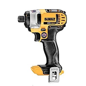 DEWALT 20-Volt MAX Lithium-Ion Cordless 1/4 in Impact Driver (Tool Only, Bulk Packaged) DCF885