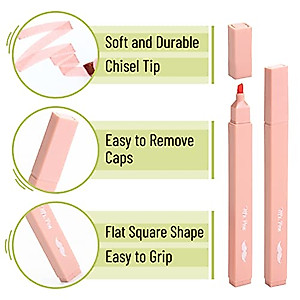 Mr. Pen- Bible Case and Aesthetic Highlighters, Boho Theme