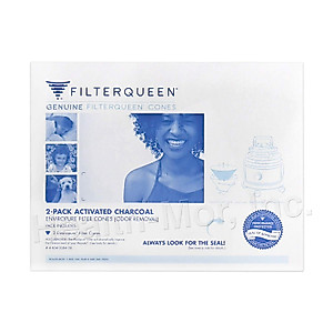 Filter Queen Majestic Replacement Filters, 2 Pack, Enviropure Specialty Bundle, Activated Charcoal