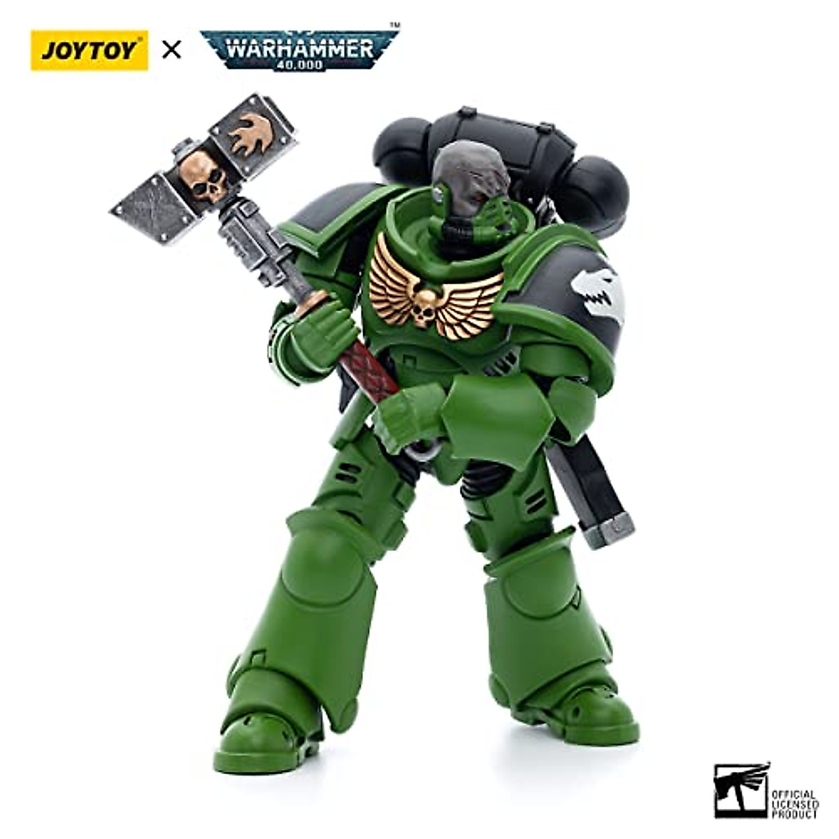 JoyToy Warhammer 40K: Salamanders Assault Intercessors Sergeant Krajax 1:18 Scale Figure