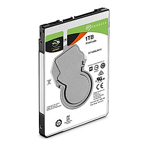 Seagate FireCuda Gaming SSHD 2.5 1TB SATA 6Gb/s Flash Accelerated (8GB) Fast Hard Drive (ST1000LX015)