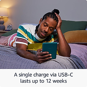 All-new Amazon Kindle Paperwhite (16 GB) – Our fastest Kindle ever, with new 7" glare-free display, and weeks of battery life – Raspberry + 3 Months Free Kindle Unlimited (with auto-renewal)