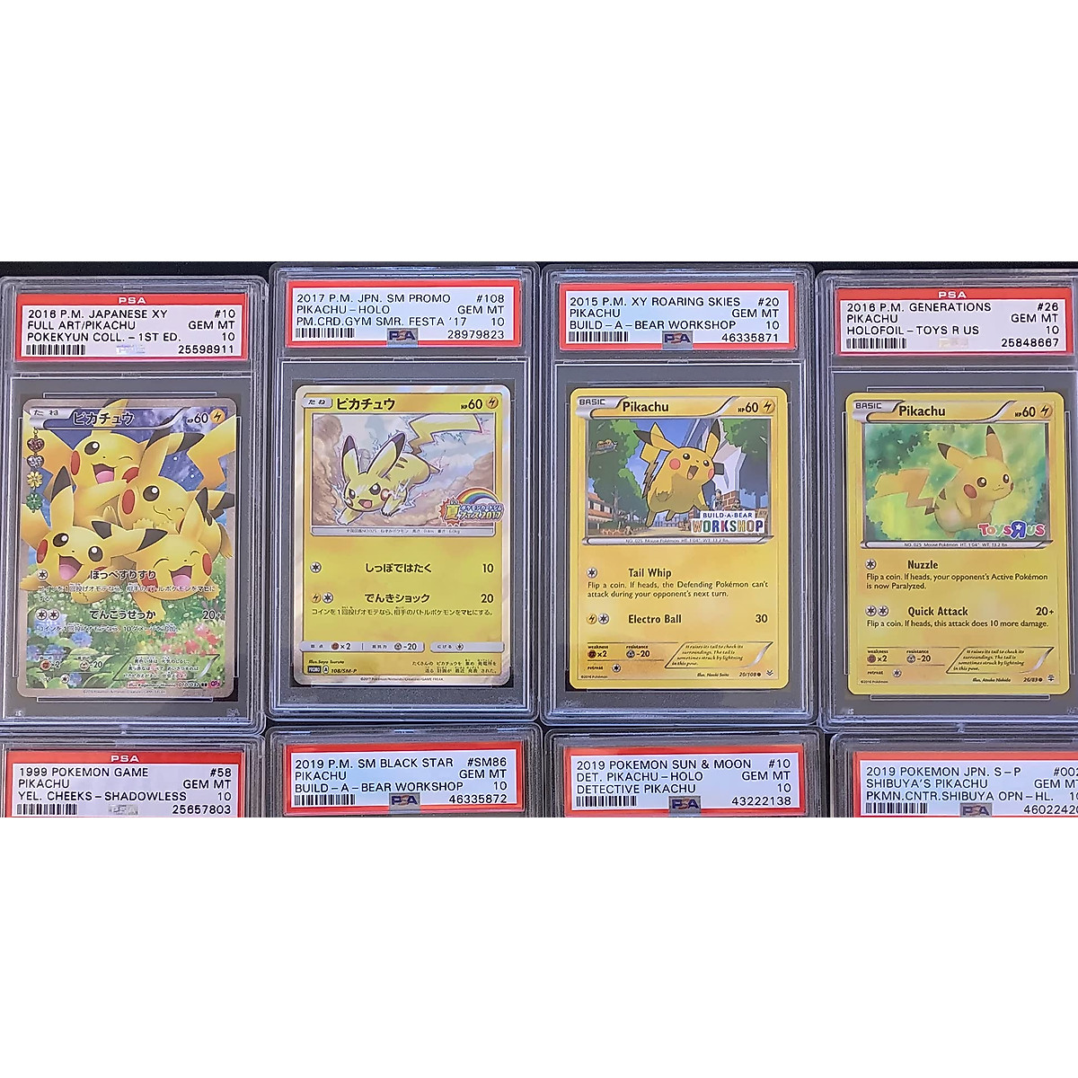 Pokemon TCG: Graded Mystery Collection Box - Contains 1 Graded Card, 20 Cards Including 1 First Edition, and 1 Factory Sealed Booster Pack