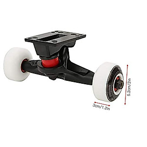 Skateboard Truck Bracket Kit Skateboard Wheel Bracket Bridge Set Longboard Truck Kit Accessory Combination