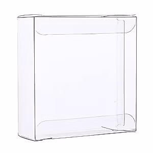 YOZATIA 25PCS Transparent Boxes 4 x 4 x 1.2 inch, Candy Box, Clear Favor Boxes Gift Boxes for Wedding, Party and Baby Shower Favors