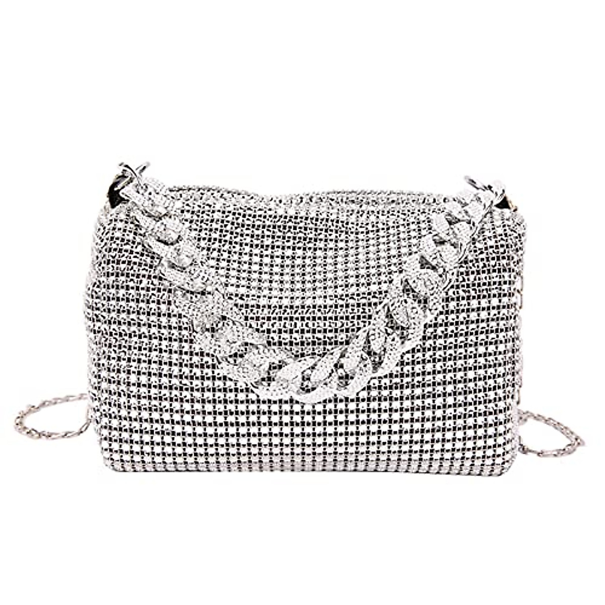 Elegant Evening Bag Glitter Rhinestone Handbag Underarm Bag Shoulder Bag for Daughter Girlfriend Birthday Party handbags
