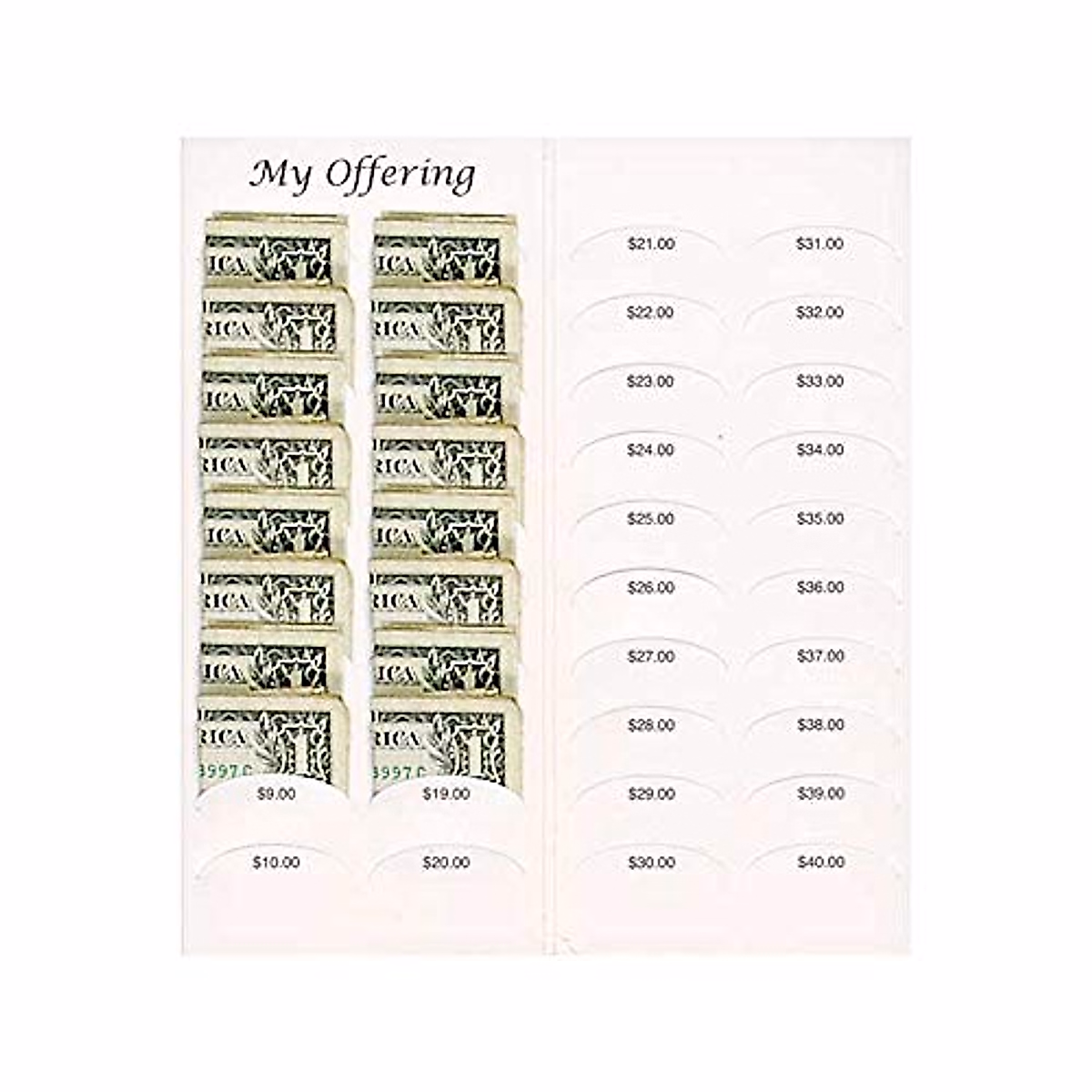$40 This Do in Remembrance of Me Lenten Easter Dollar Coin Folder (Pkg of 50)
