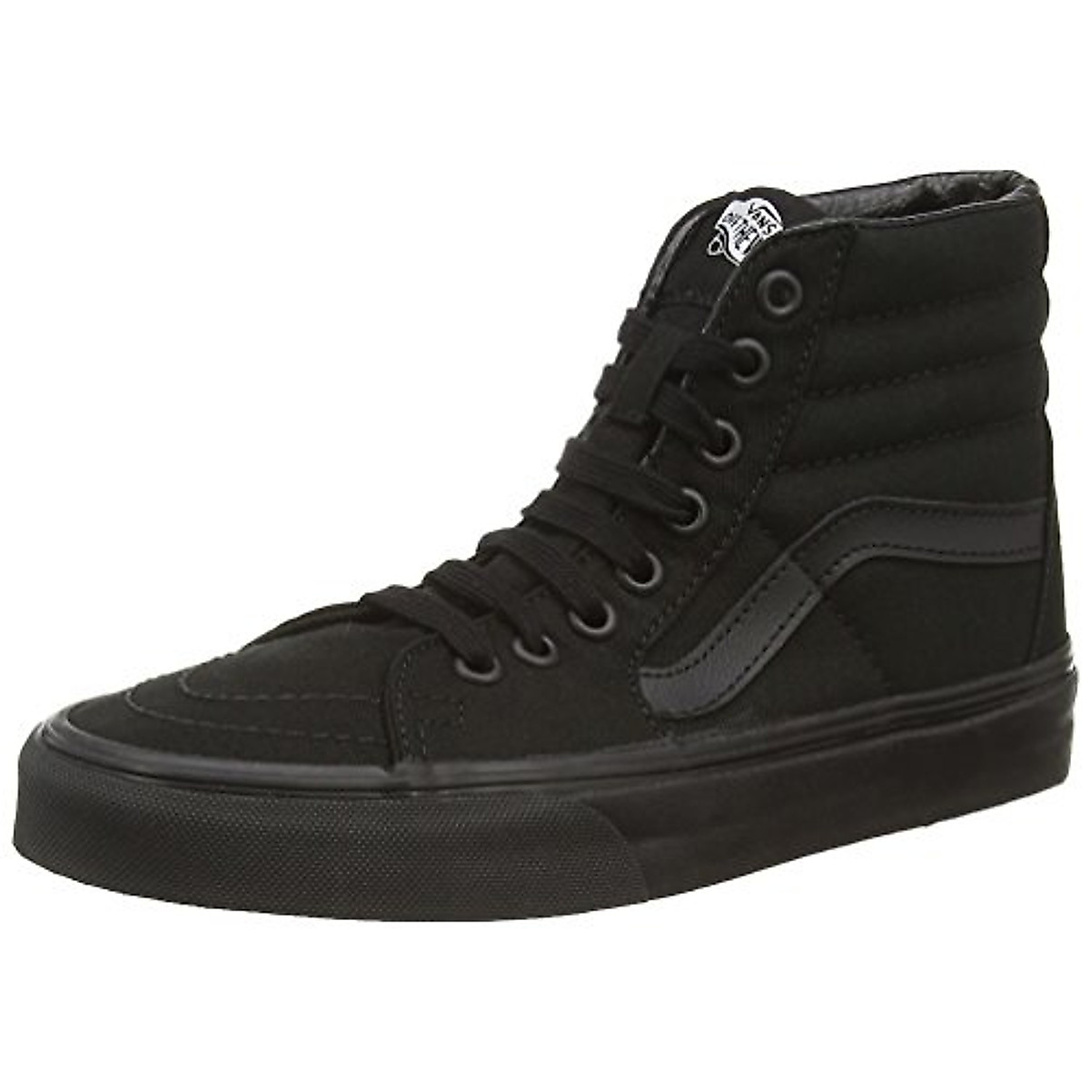 Vans Unisex SK8-Hi Canvas Black Sneaker - 11