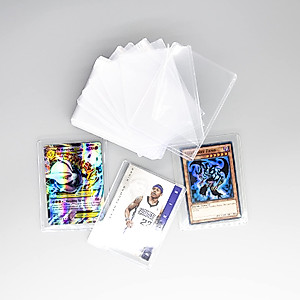 35pt Top Loader for Trading Cards,Baseball Card Protectors Hard Plastic,Sports Cards 50pc Toploader and 50pcs Penny Sleeves(100ct.White)