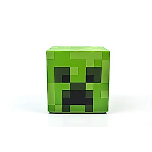 Minecraft Creeper LED Mood Light Creeper Lamp Mood Lighting Battery Powered | Collectible Mood Lamp | Green Mood Light LED Creeper | 5 Inches Tall