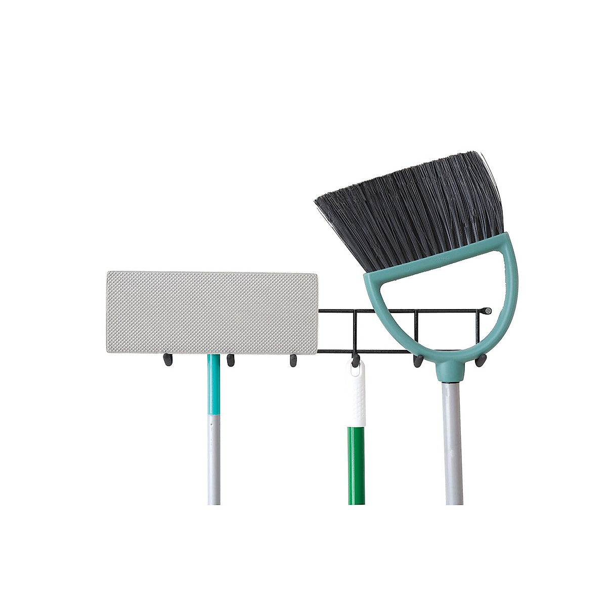 Crawford CMHD-6 6 Hook Household Hanger, Black,Large