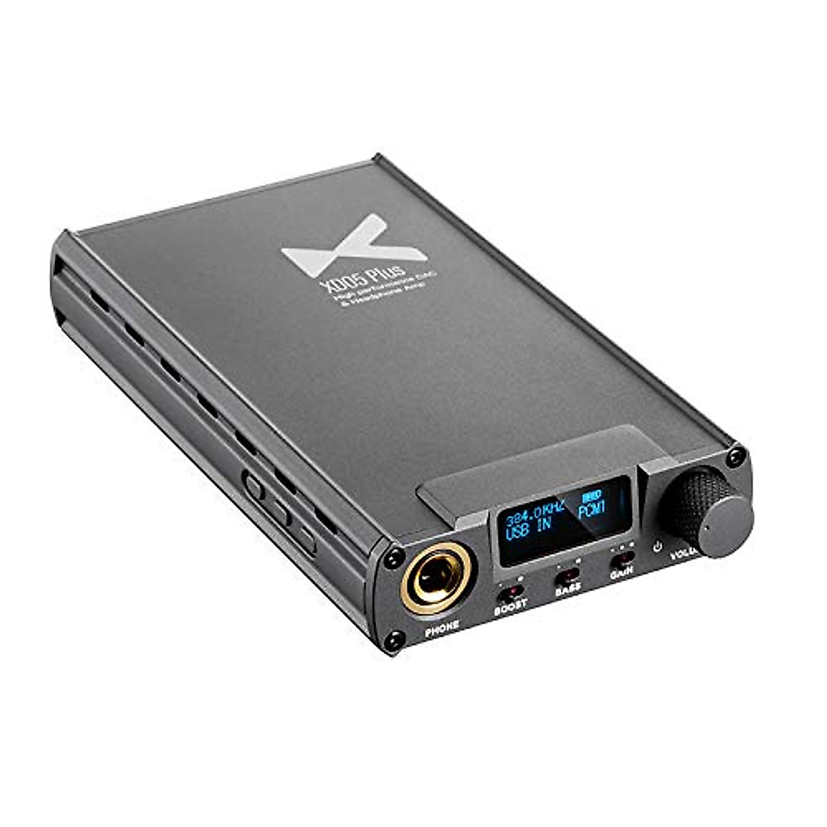 XDUOO XD-05 Plus Headphone Amplifier AK4493EQ 32bit/384kHZ DSD256 DAC Portable Headphone Amplifier Black