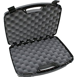 MTM 809-40 Double Pistol Handgun Case Up to 8.5" Revolver Barrel, Black