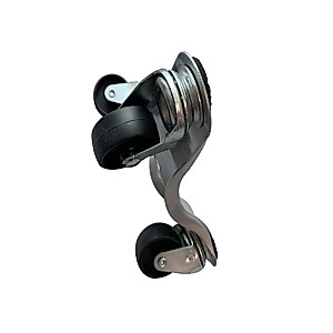 4 pcs 3Wheel Mover’ s Dolly,Steel tri-Dolly,300 lbs Load Capacity，for Mobile Furniture and Appliances