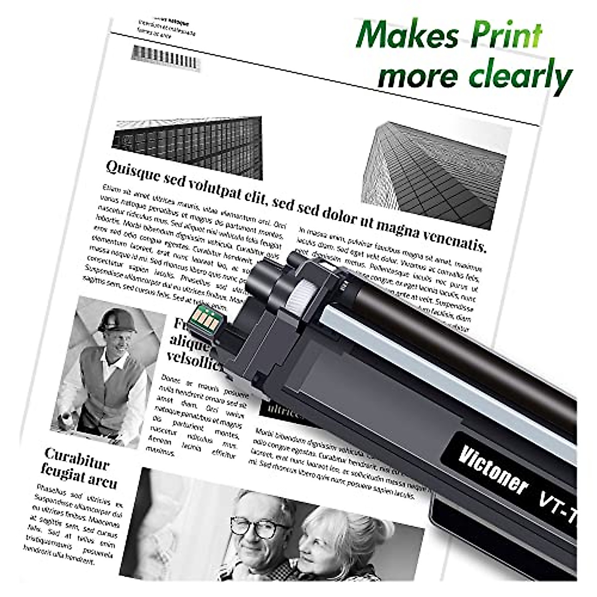 VICTONER Compatible Toner Cartridge Replacement for Brother TN227 TN 227 TN223 TN-227 TN227BK HL-L3270CDW MFC-L3770CDW MFC-L3750CDW HL-L3290CDW HL-L3210CW Printer High Yield (4 Pack TN-223BK/C/M/Y )