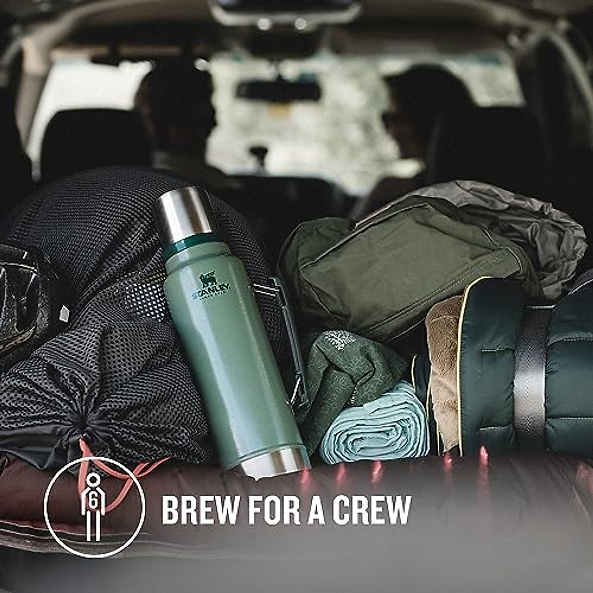 Stanley Classic Vacuum Bottle 1.4L (Hammertone Green)