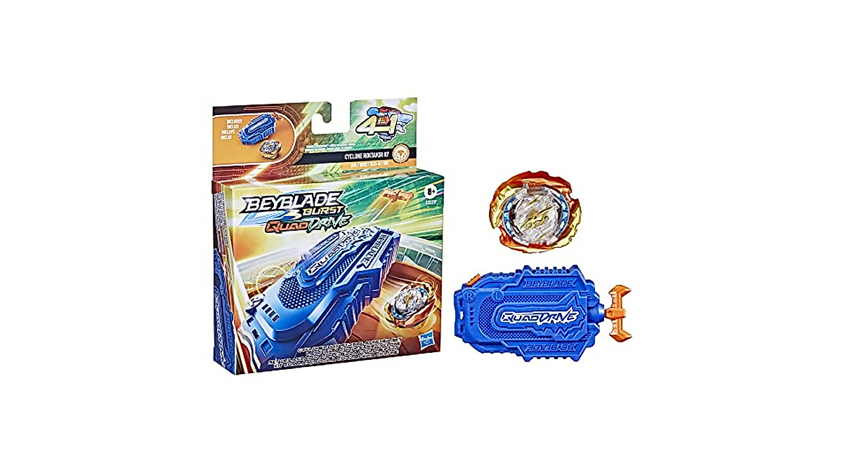 BEYBLADE Burst QuadDrive Cyclone Fury Launcher Set